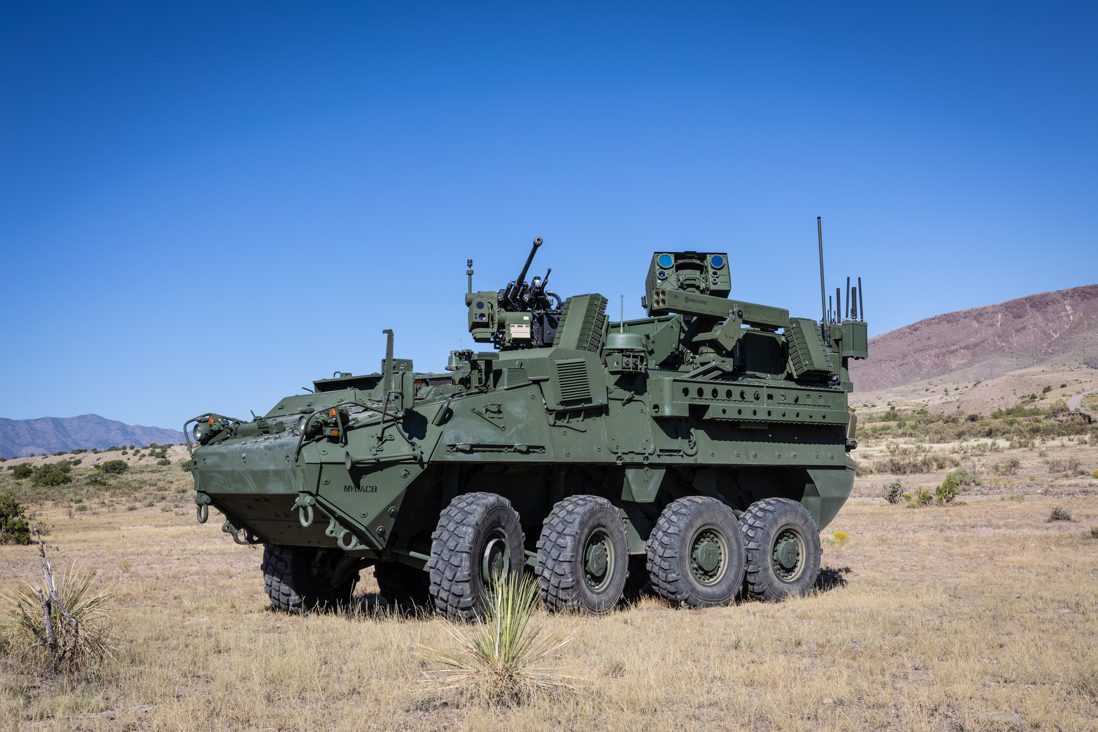 Successful Demonstration of New C-UAS Directed Energy Stryker ...