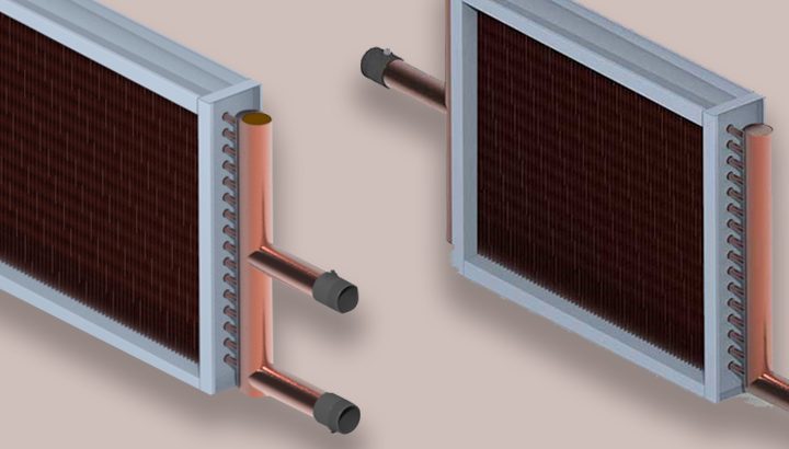 Stratomizer® Dampered Face & Bypass Coil | Marlo Heat Transfer Solutions